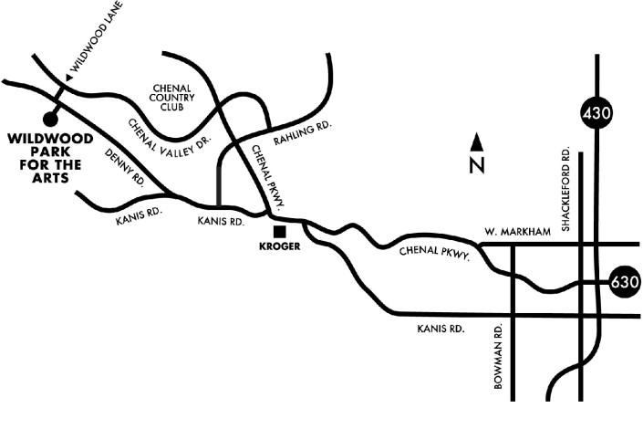 Wildwood Area Map – Wildwood Park for the Arts